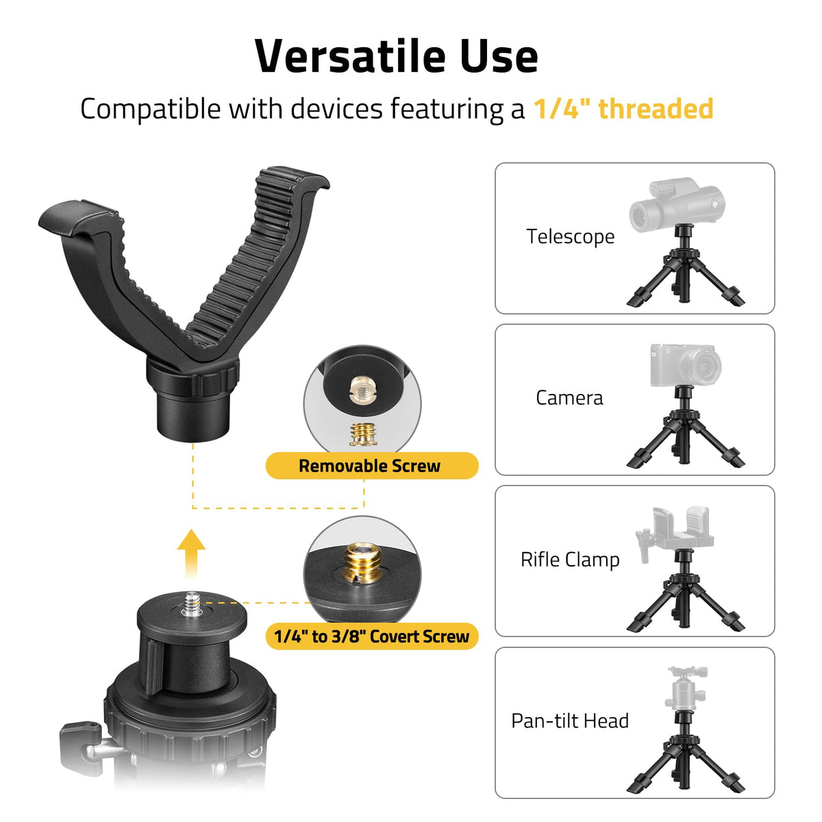 EZshoot Portable Rifle Tripod Rest for Target Shooting Outdoor Hunting