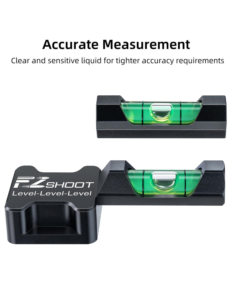 EZshoot Precise Calibration Scope Bubble Level Tool with Strong Magnet