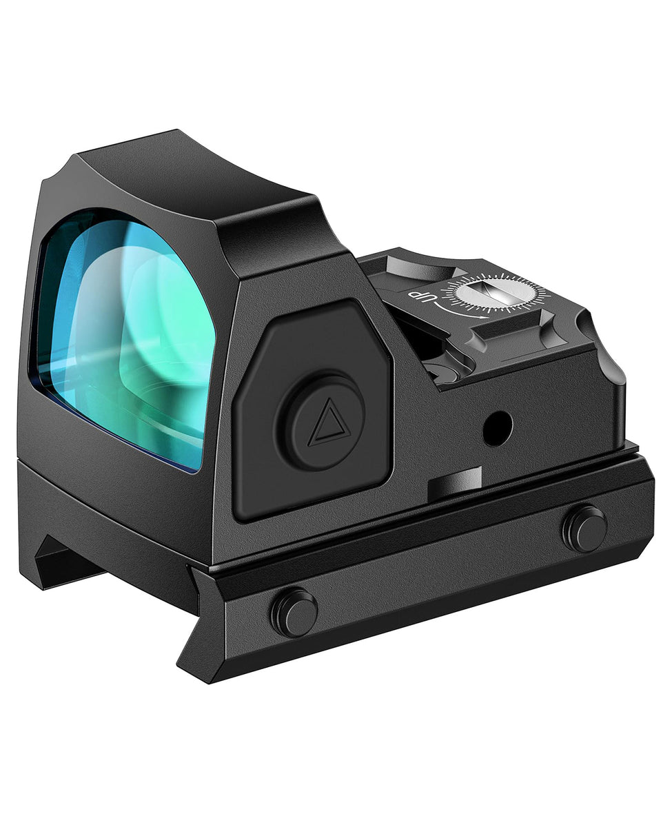 EZshoot Red/Green Motion Awake Dot Sight with Adapter Plate for MOS