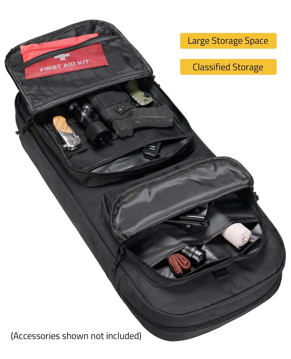 EZshoot 30" 34" Soft Rifle Case Gun Backpack Tactical Covert Bug Out B