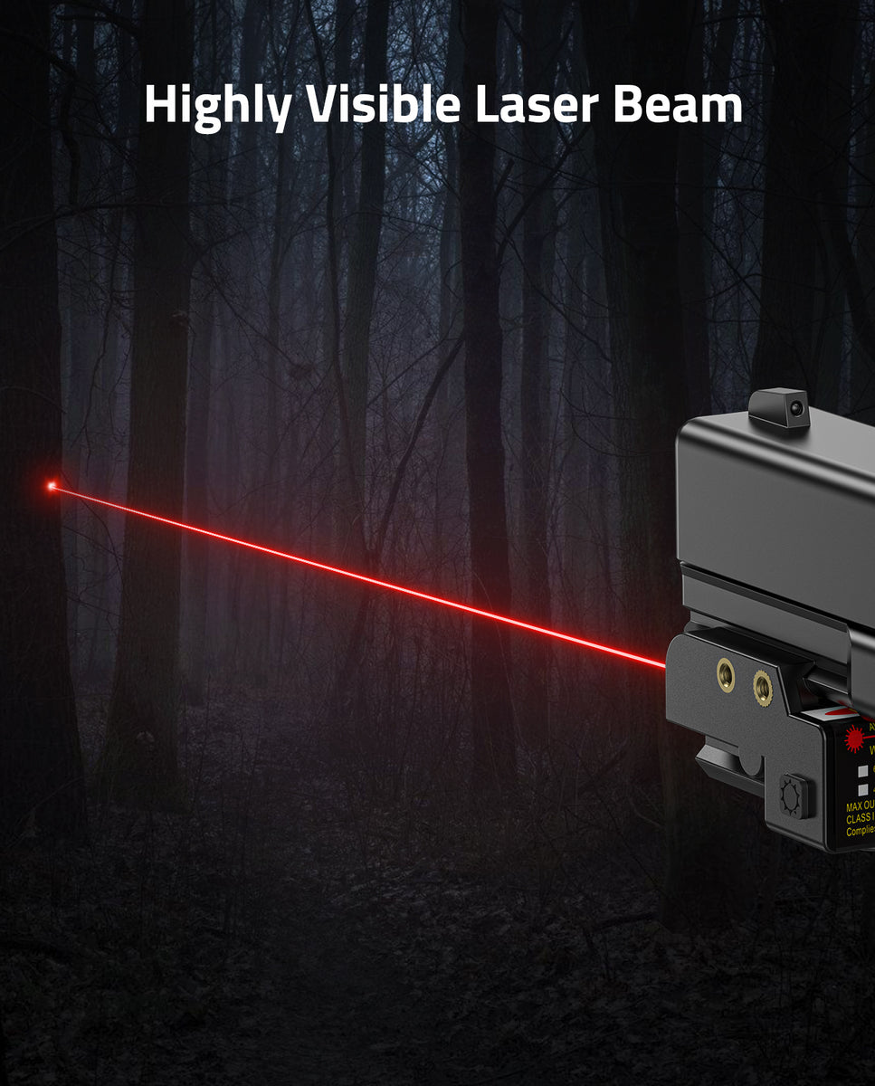 EZshoot Laser Sight Compact Low Profile Red Green Gun Laser for Pistol