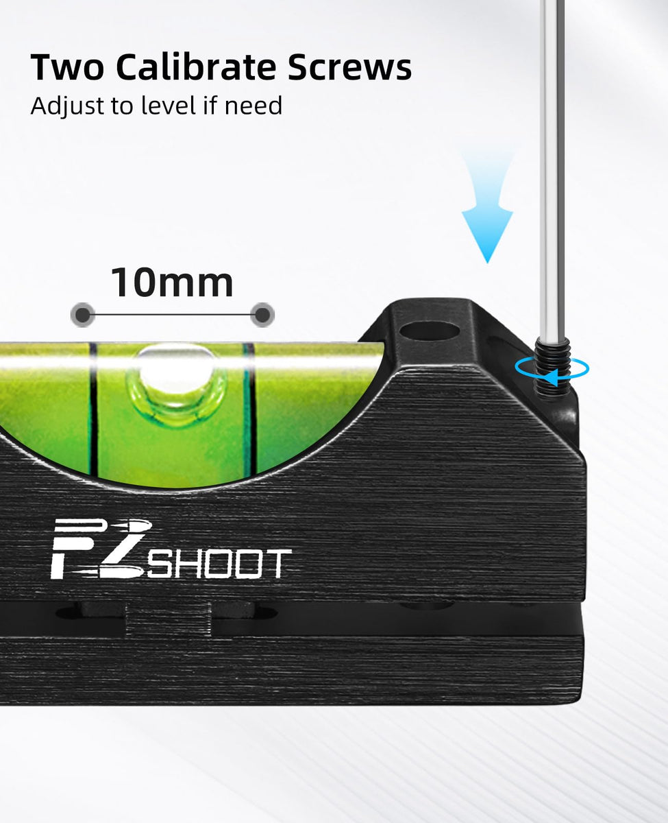 EZshoot Scope Leveling Kit with High-Precision Bubble Leveling System